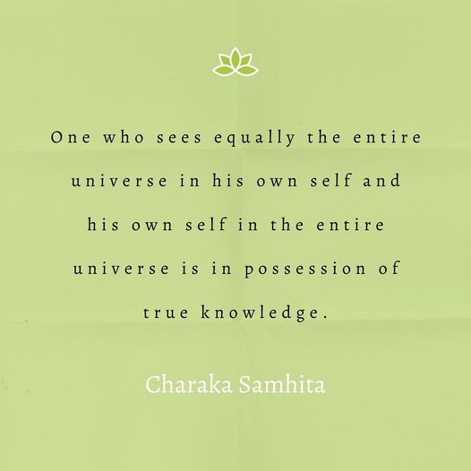 Charaka Samhita Quotes Definition Of Health In Ayurveda
