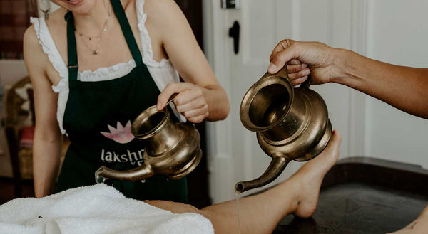 Dhanyamla Dhara Treatment - Lakshmi Ayurveda