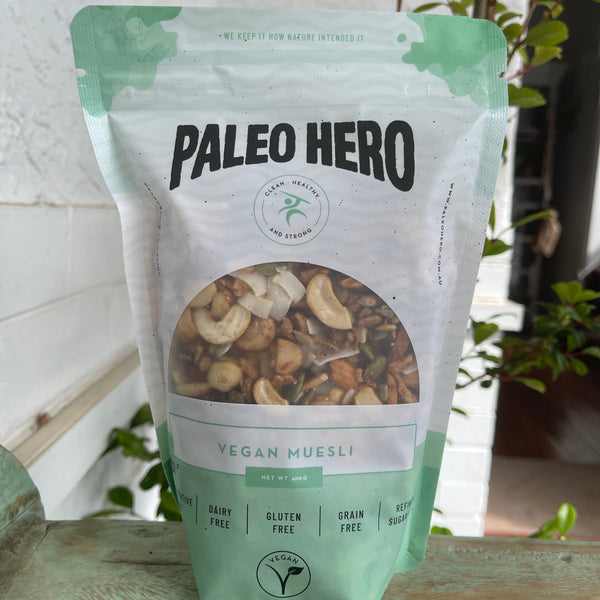 Paleo Hero Muesli Vegan - Lakshmi Ayurveda