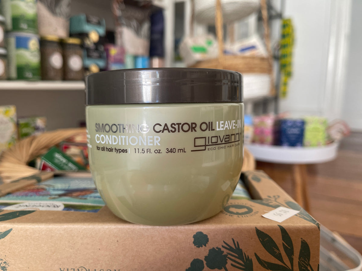 Smoothing Castor Oil Leave-In Conditioner 340ml - Lakshmi Ayurveda