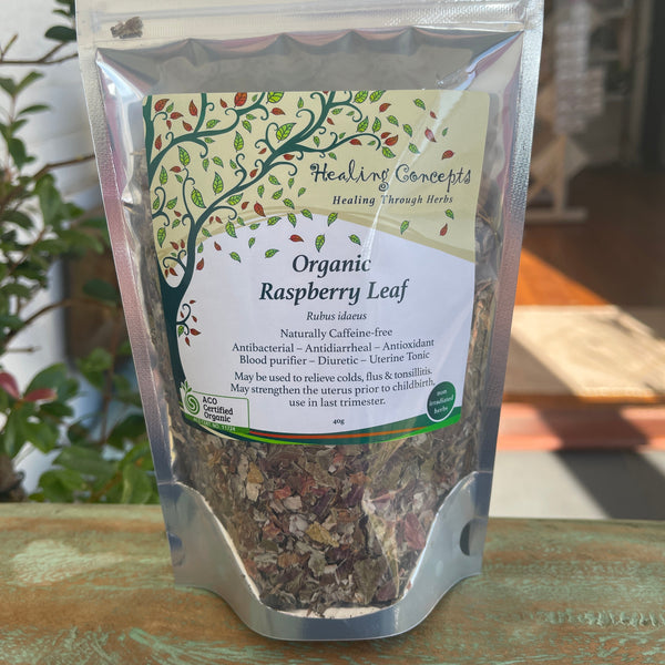Organic Raspberry Leaf - Lakshmi Ayurveda