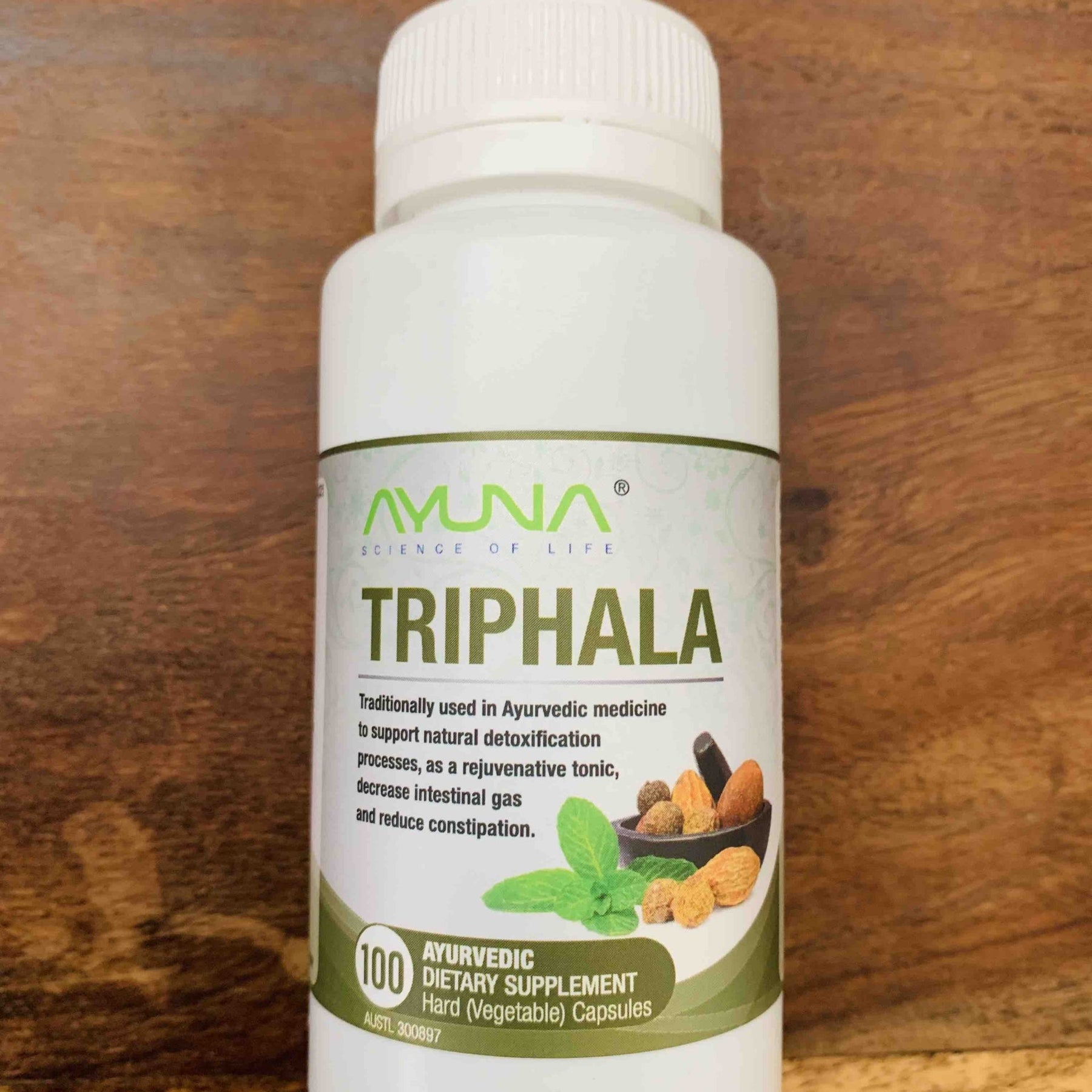 Triphala Capsules - 100 caps - Lakshmi Ayurveda