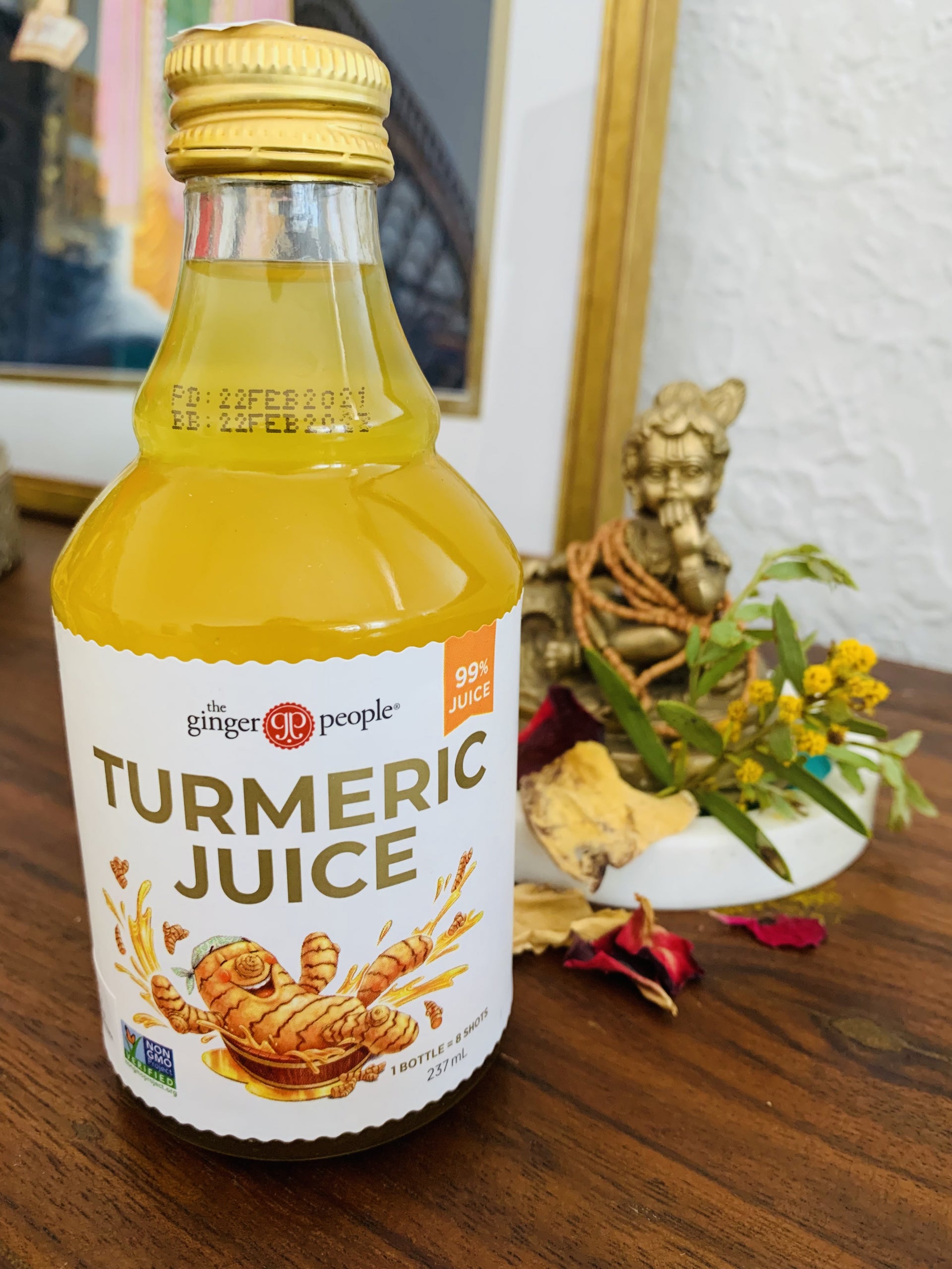Ginger and Turmeric Juice Pack- 237ml each - Lakshmi Ayurveda